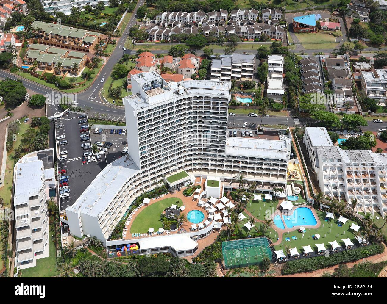 Aerial photo of Umhlanga Rocks and lighthouse Stock Photo - Alamy