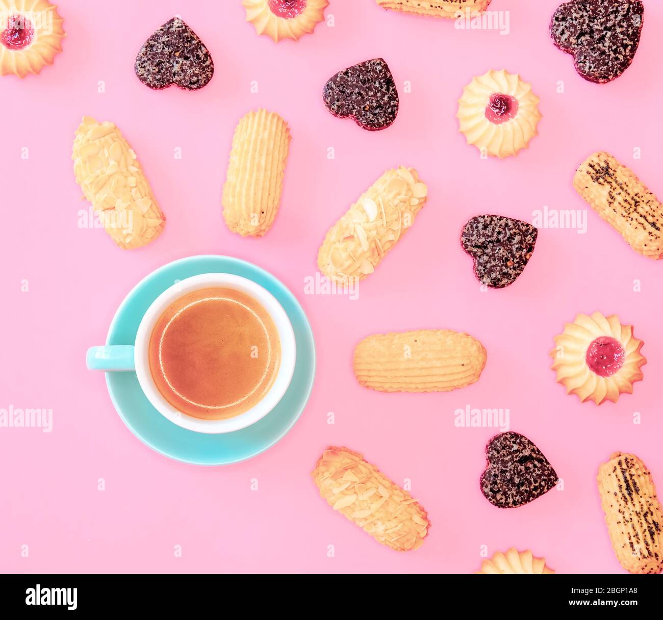 Cookies and coffee Stock Photo - Alamy