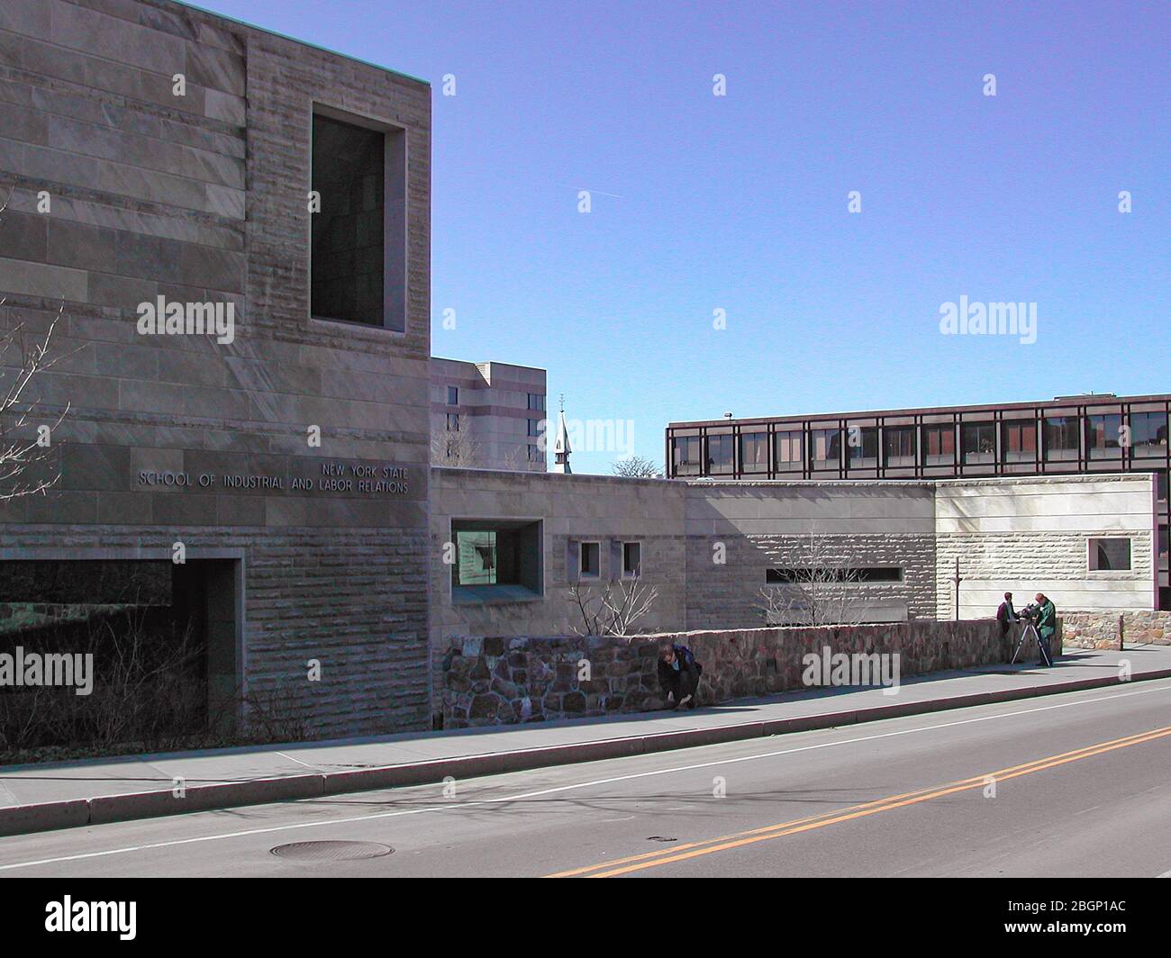 Examples of modern architecture at Ives Hall on the Cornell University ...