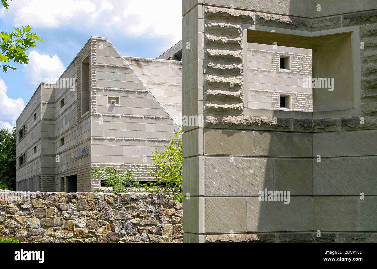 Examples of modern architecture at Ives Hall on the Cornell University ...