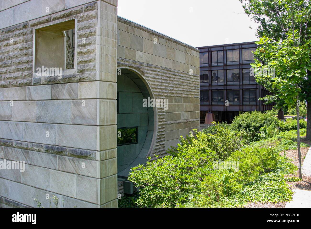Examples of modern architecture at Ives Hall on the Cornell University ...
