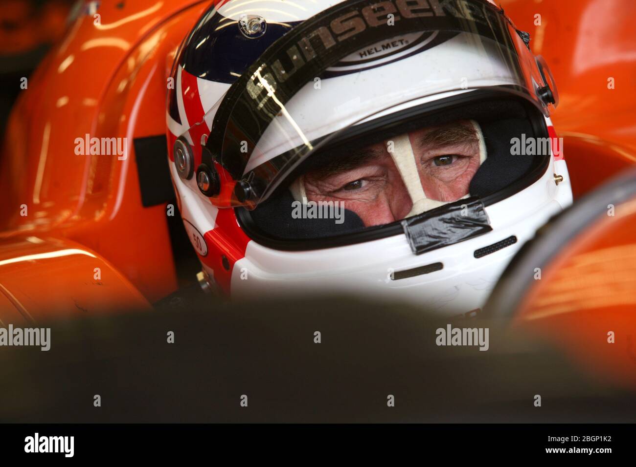 NIgel Mansell (GBR) Racing Driver Stock Photo - Alamy