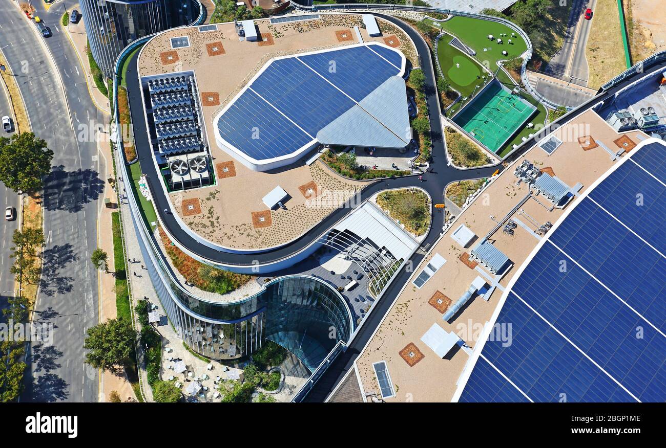 Aerial photo of Discovery Head Office Stock Photo - Alamy