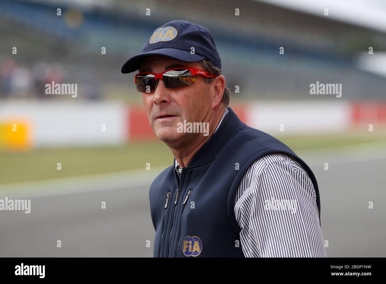 British race driver nigel mansell hi-res stock photography and images - Alamy
