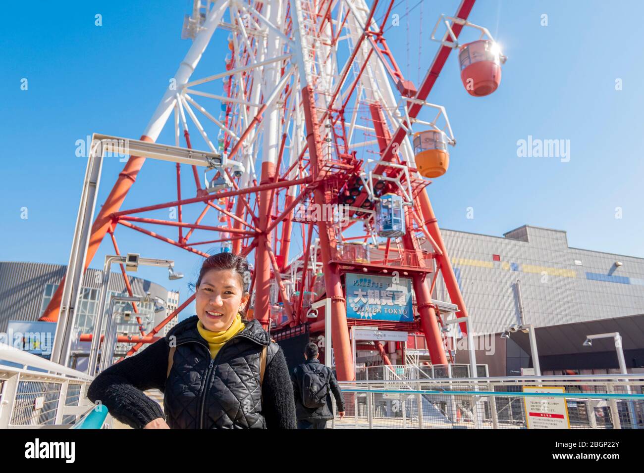 Odaiba ferris wheels hi-res stock photography and images - Alamy