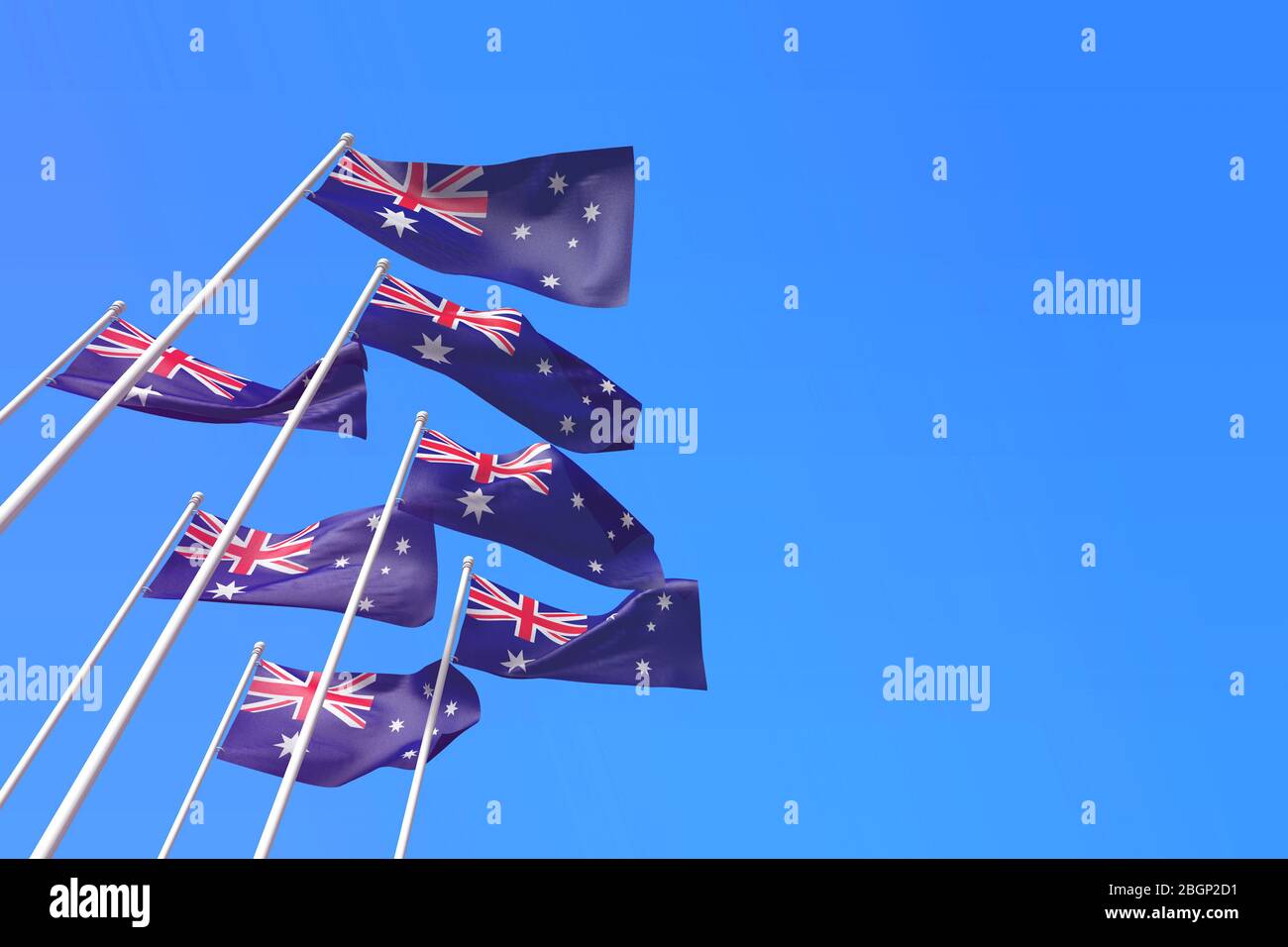Multiple australian national flags hi-res stock photography and images ...
