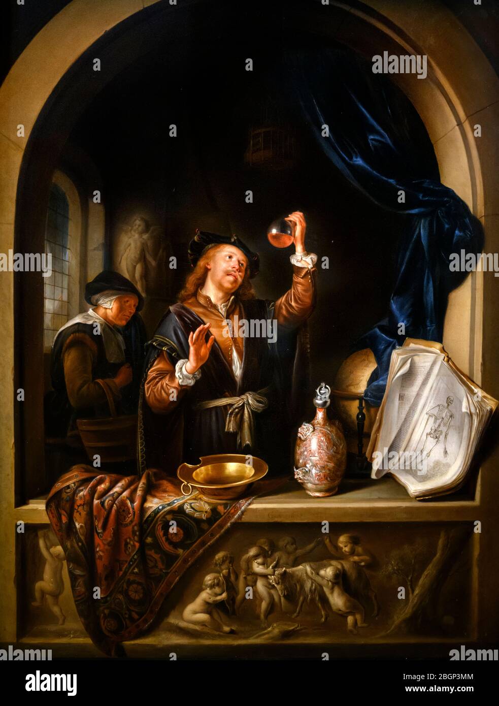 Painting by gerrit dou hi-res stock photography and images - Alamy