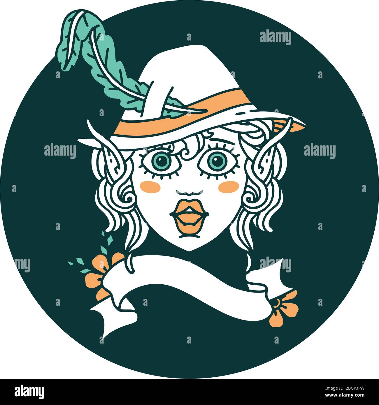 Elven character Stock Vector Images - Alamy