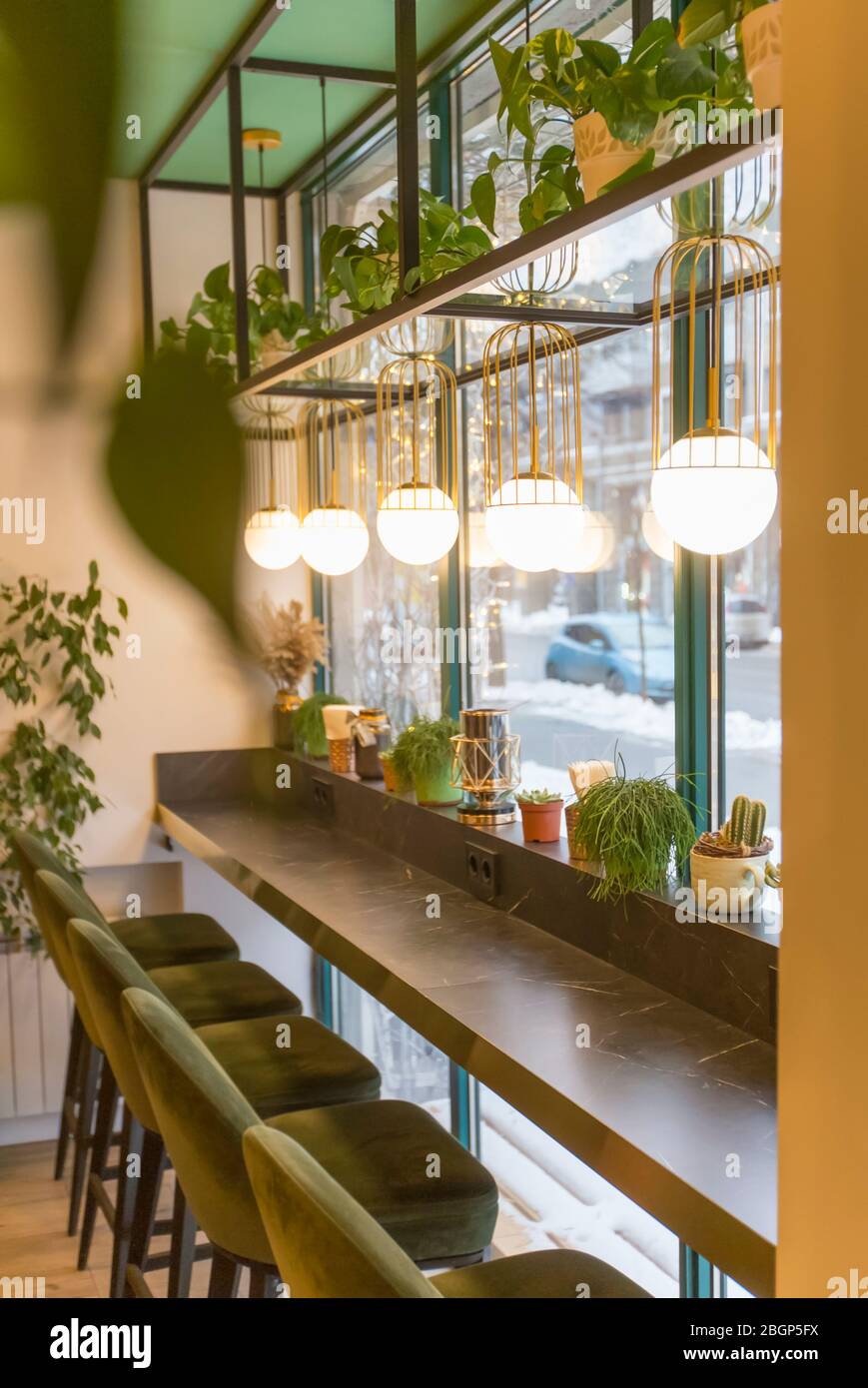 Room interior design design restaurant lights in interior hi-res stock ...