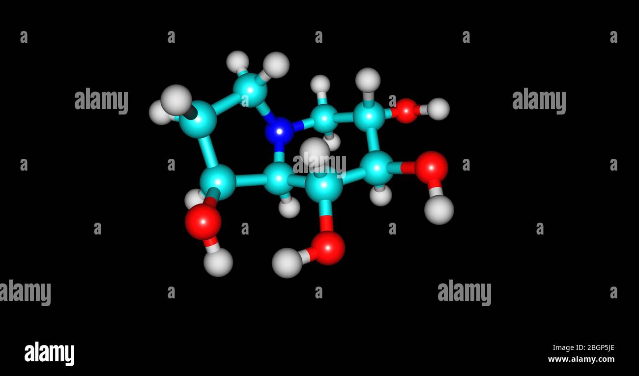 Castanospermine is an indolizidine alkaloid. It is a potent inhibitor ...