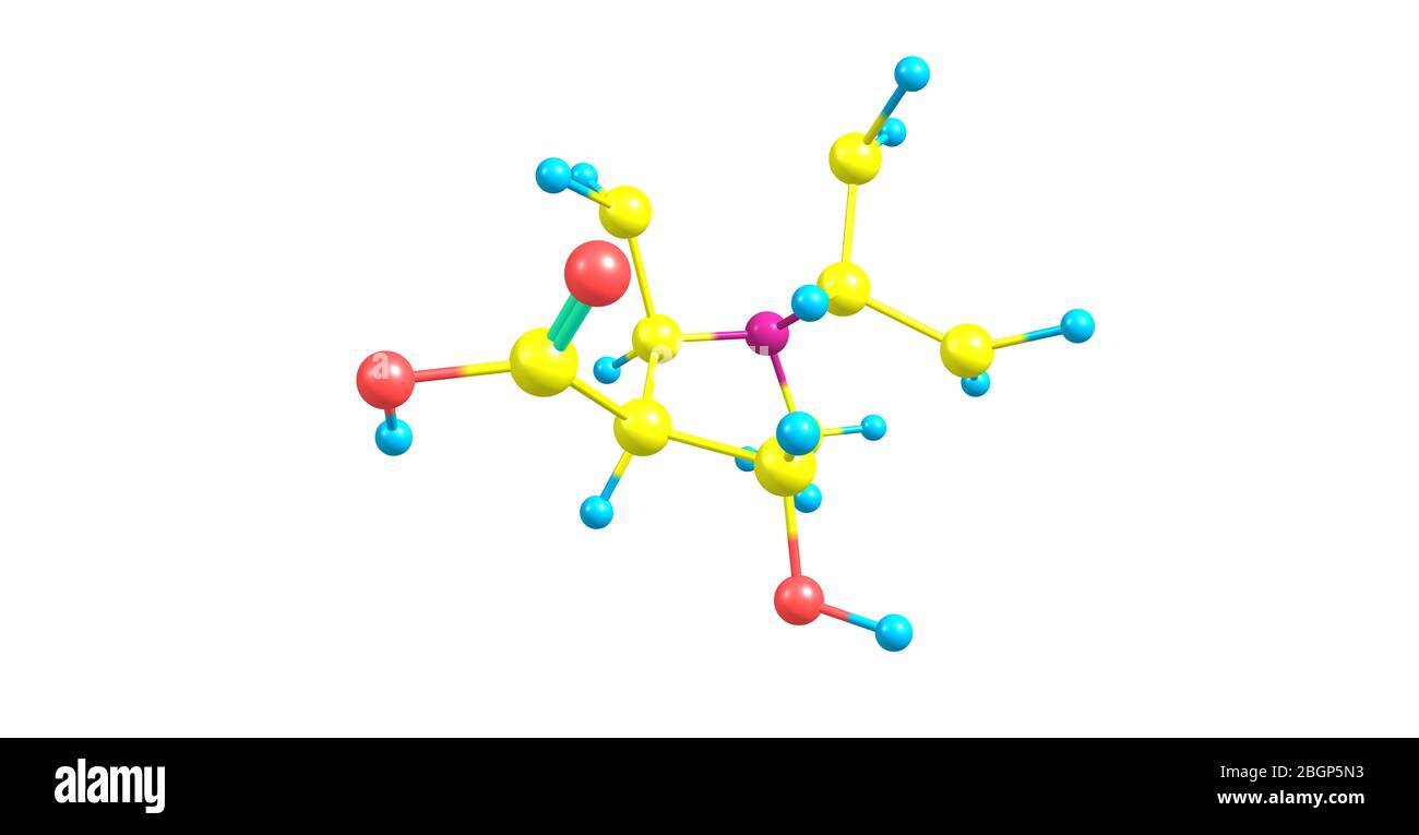 Ecgonine - tropane derivative - is a tropane alkaloid found naturally ...