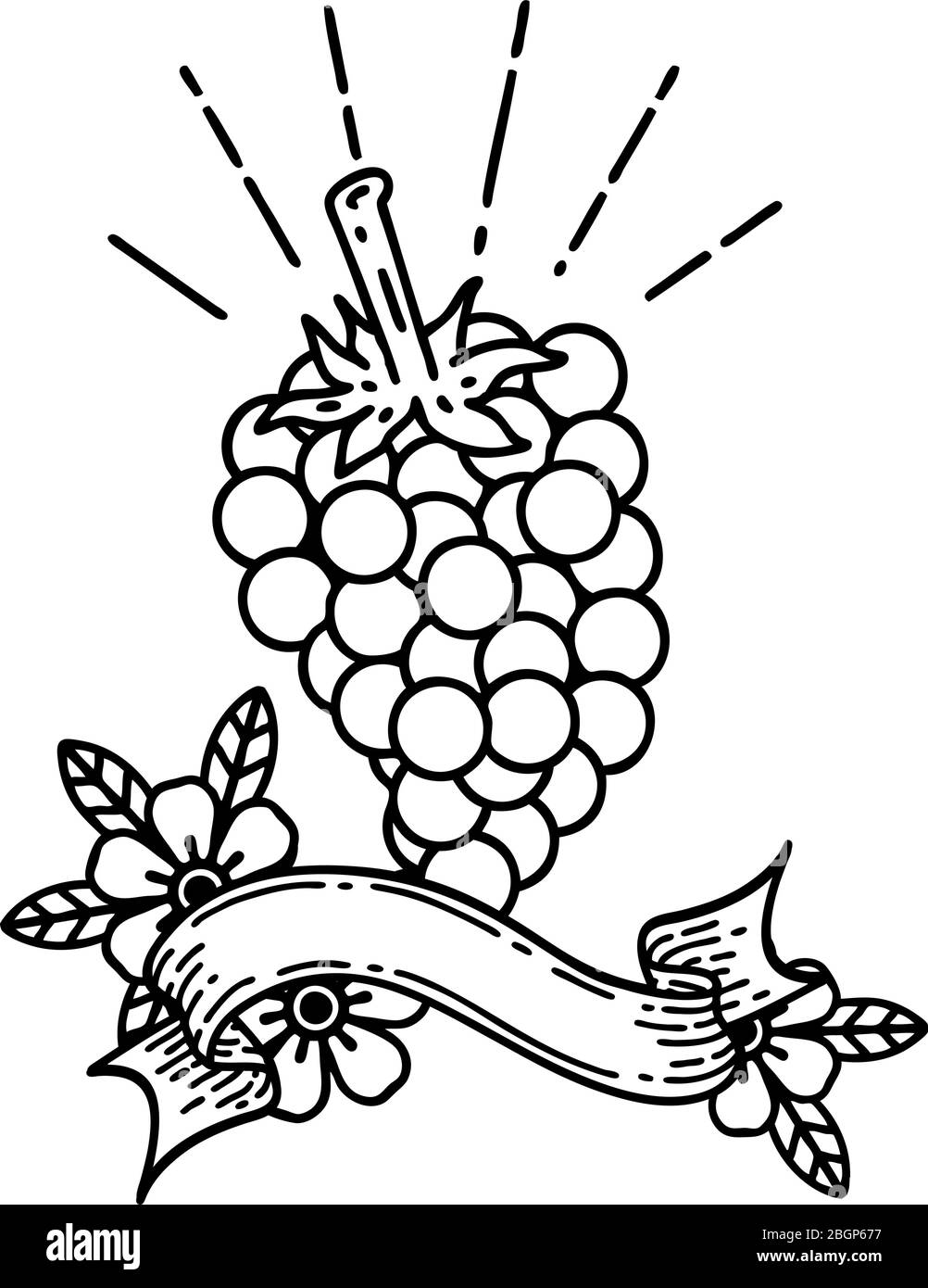 Grapes Tattoo