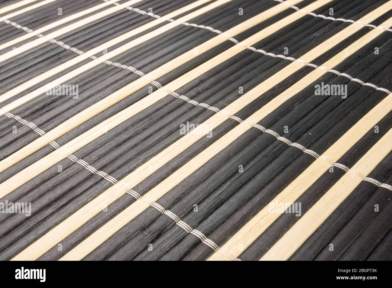 brown bamboo Mat - stand food, close-up, macro Stock Photo - Alamy