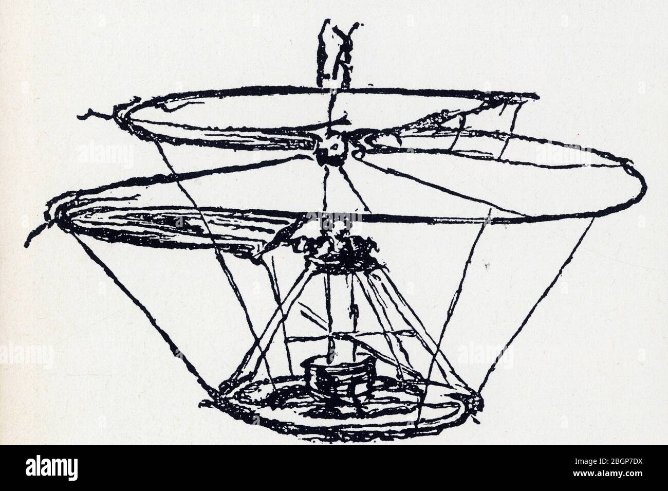 Machine Volante De Léonard De Vinci Leonardo Da Vinci Illustrated