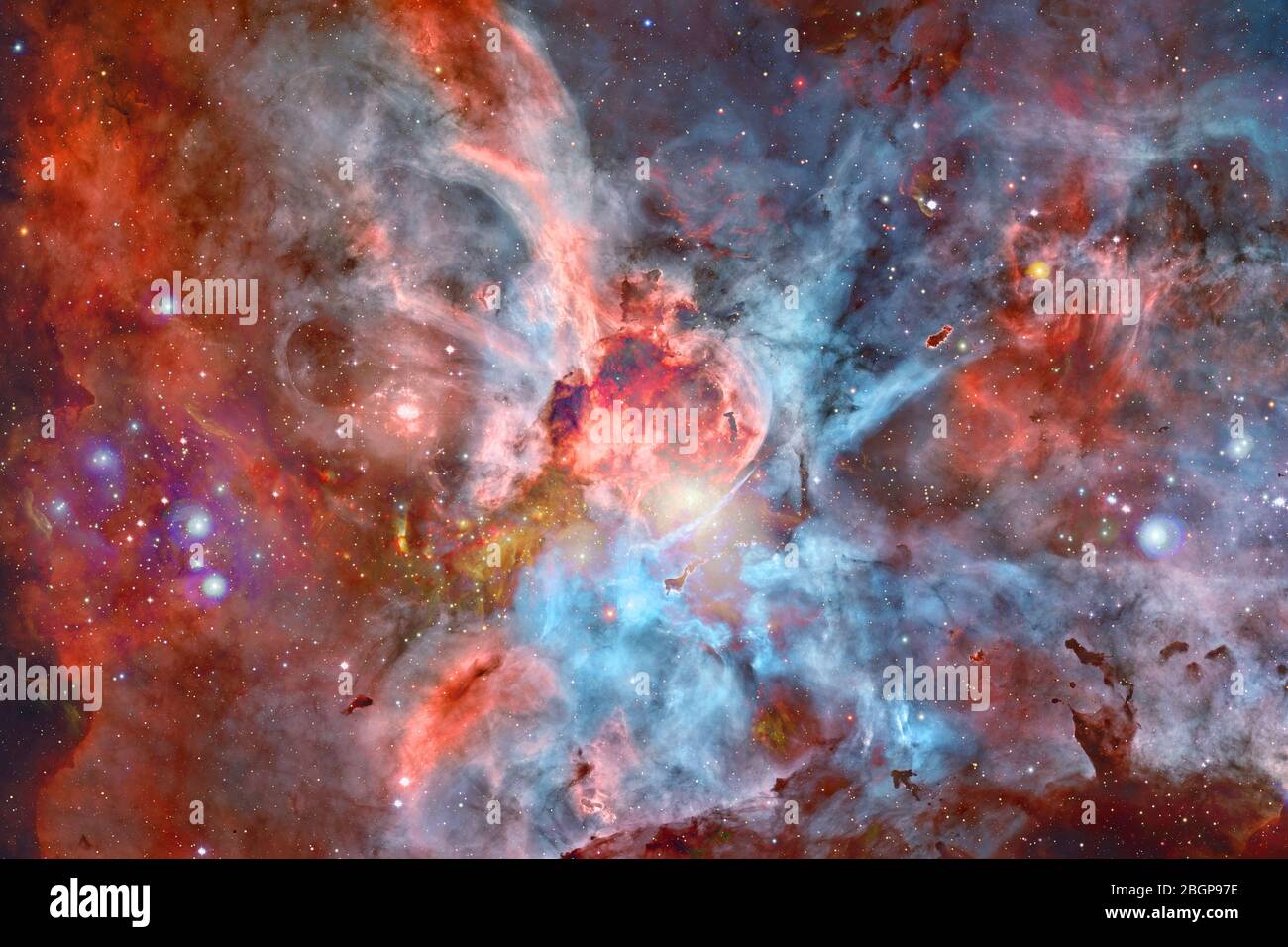 Awesome space background. Elements of this image furnished by NASA ...