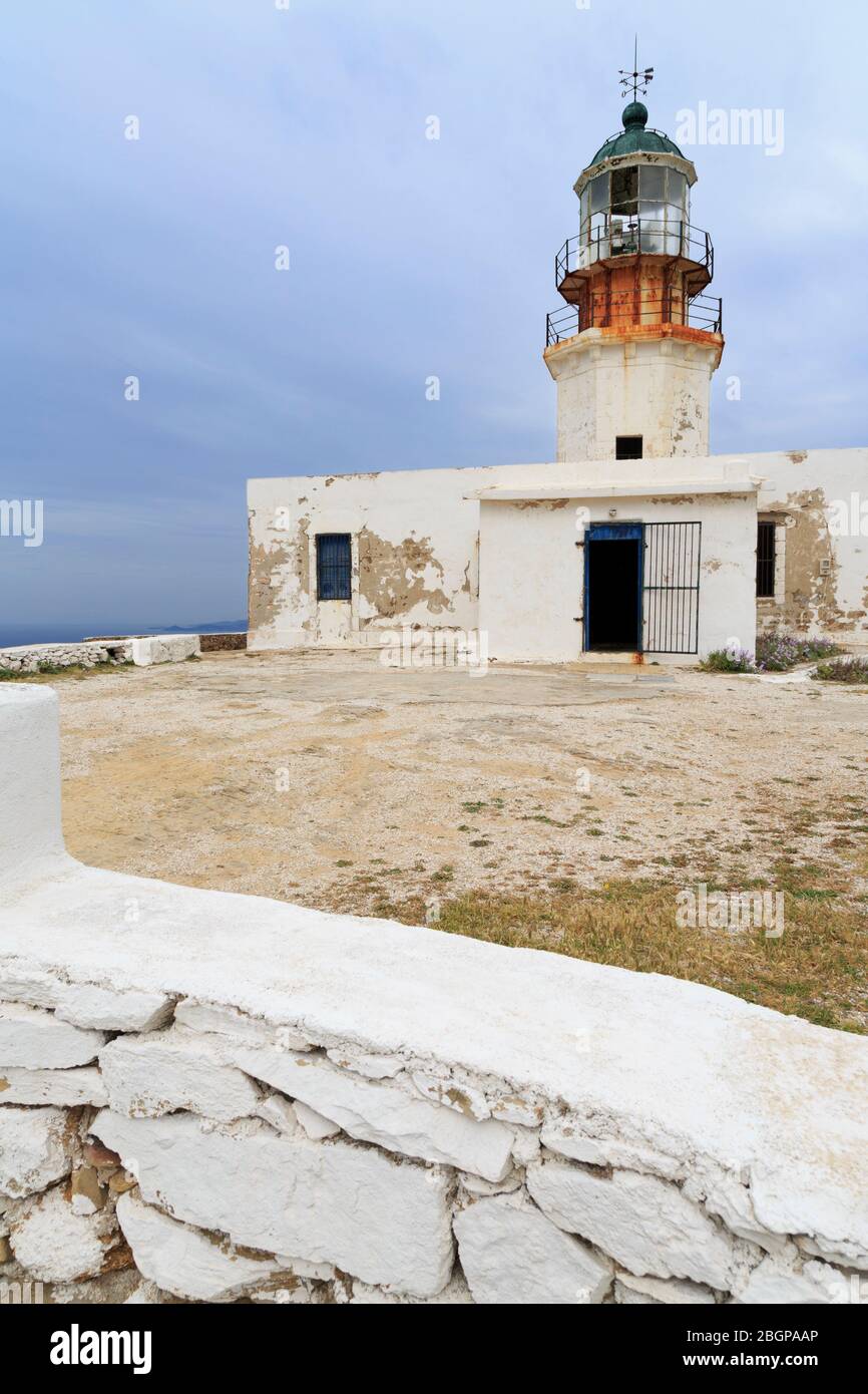 Armenistis lighthouse hi-res stock photography and images - Alamy