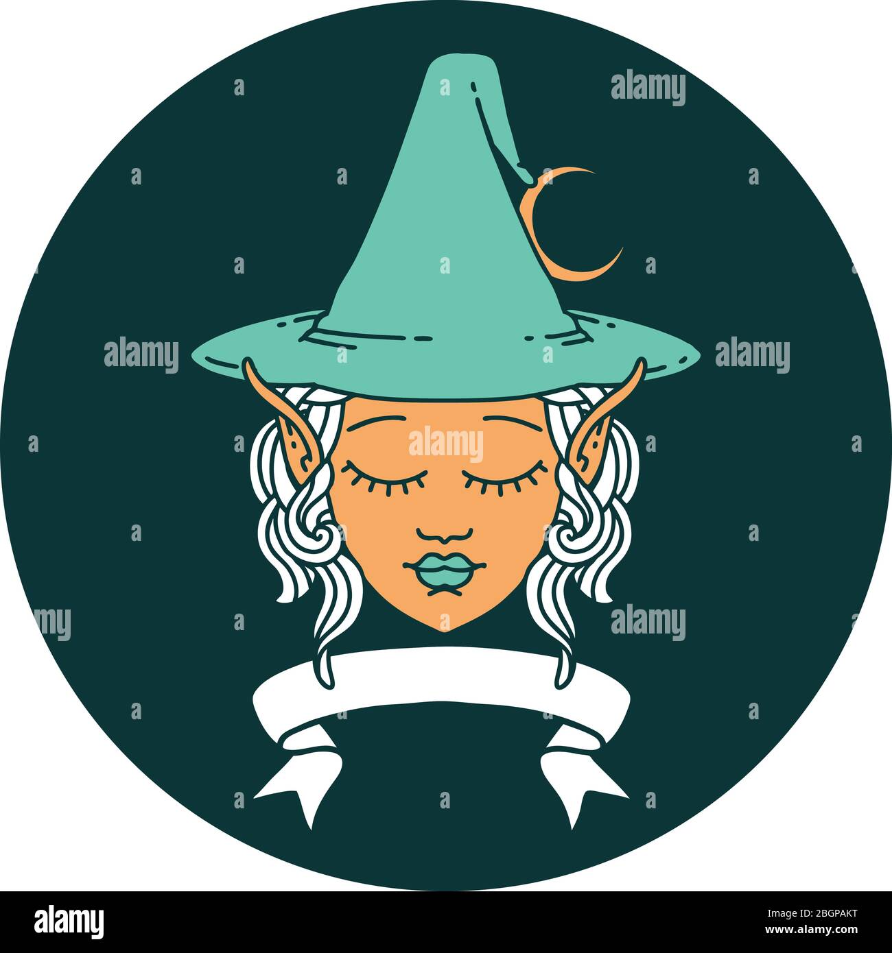 Warlock female Stock Vector Images - Alamy