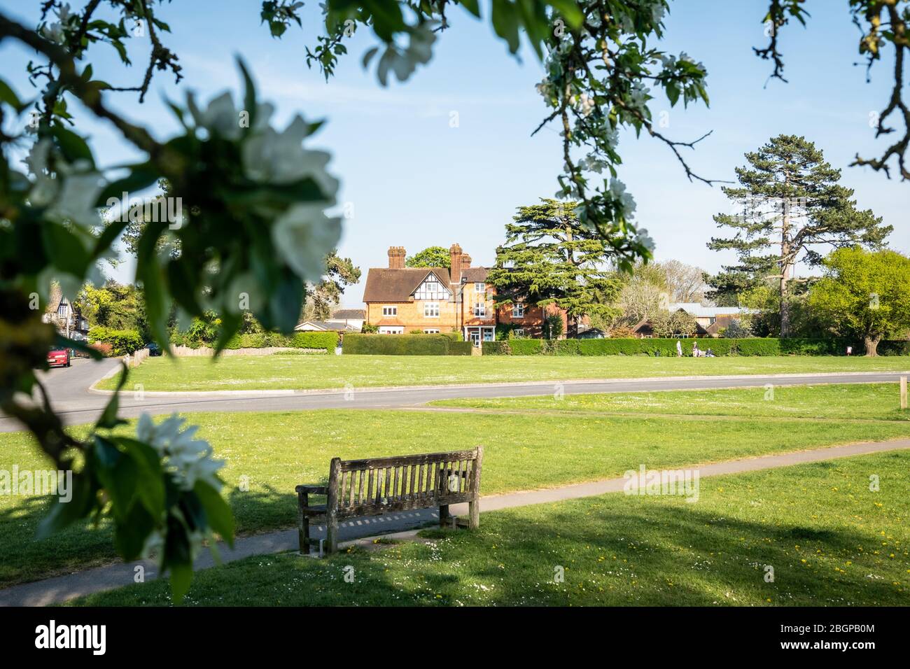 Brockham Village, Surrey, UK Stock Photo - Alamy