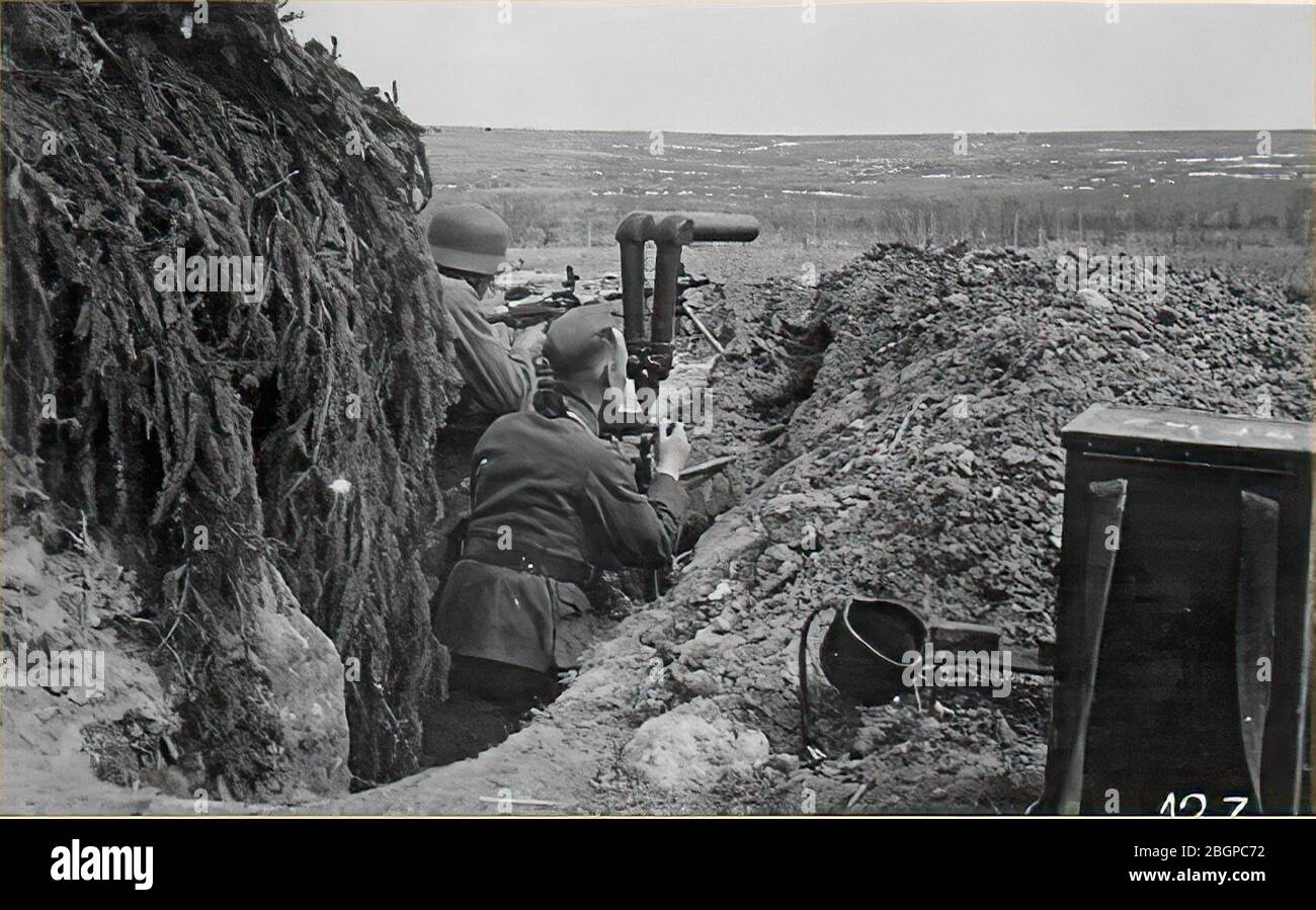 German observation post Stock Photo - Alamy
