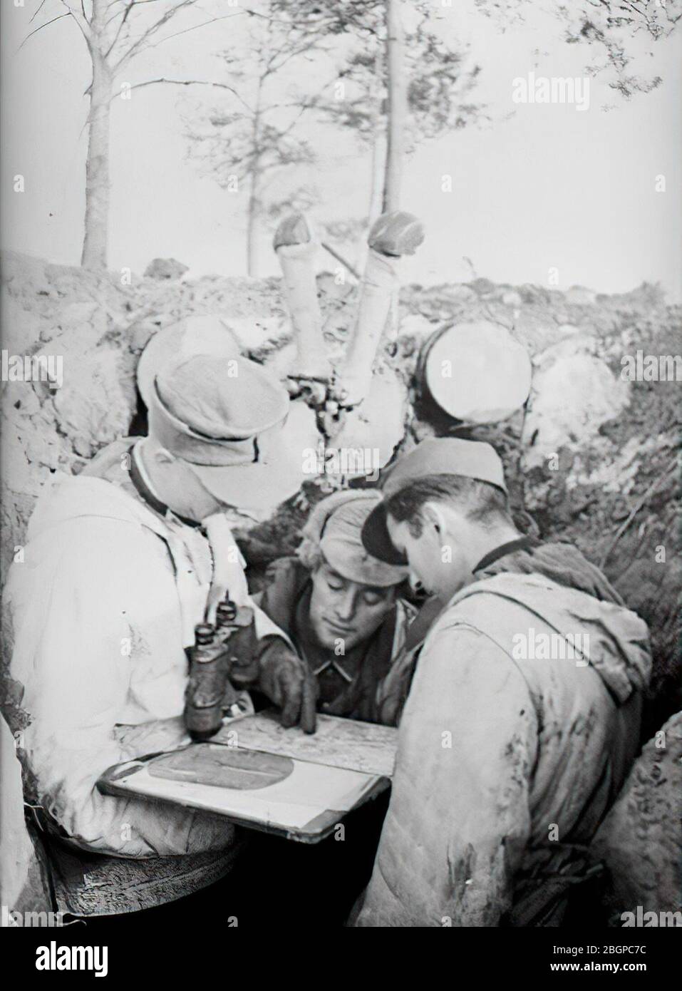 German observation post Stock Photo - Alamy