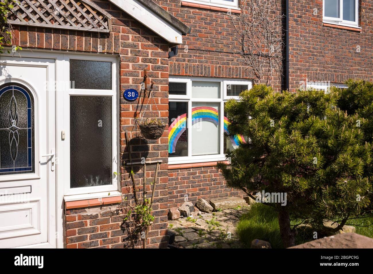 Posters on windows hi-res stock photography and images - Alamy