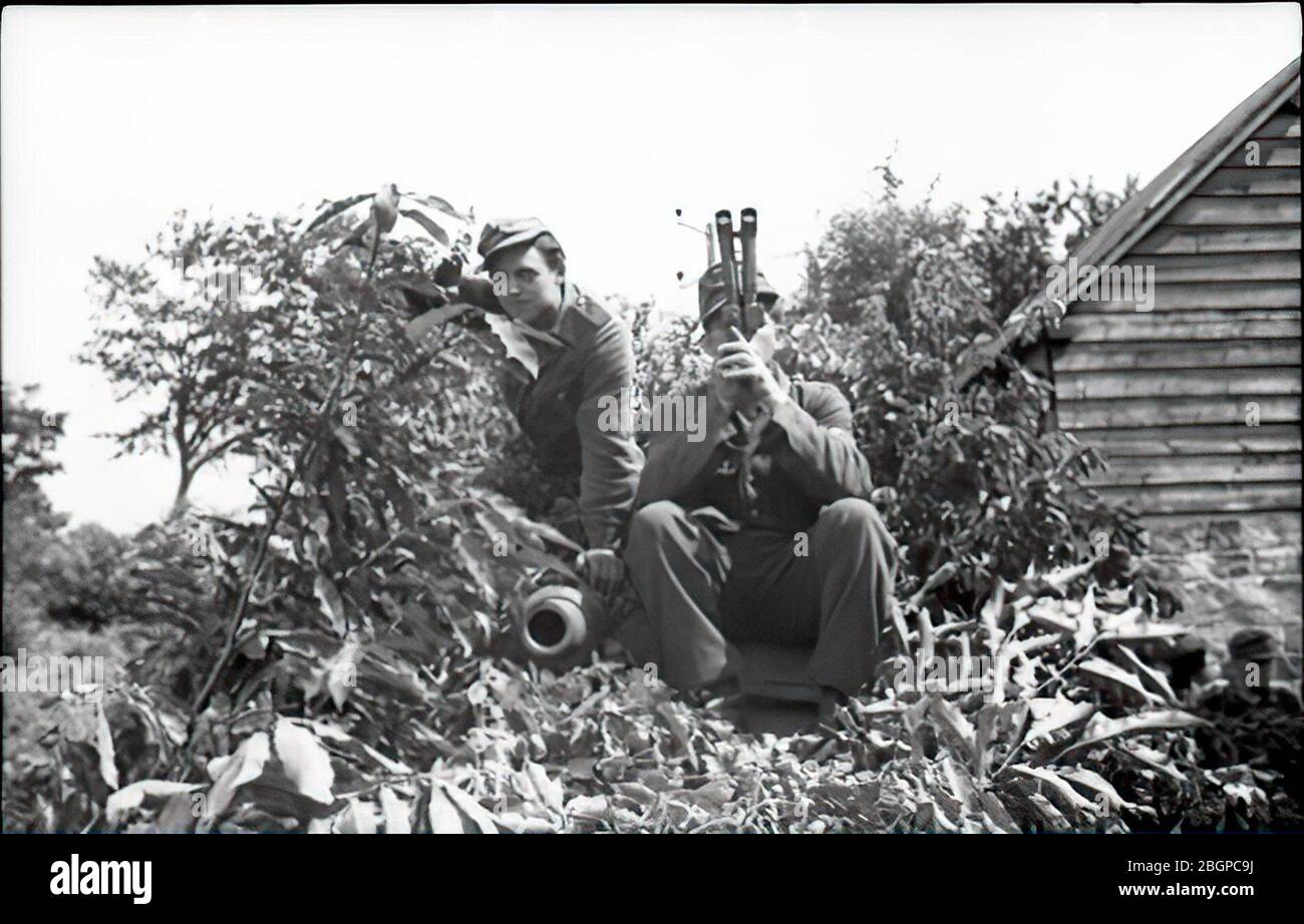 German observation post Stock Photo - Alamy