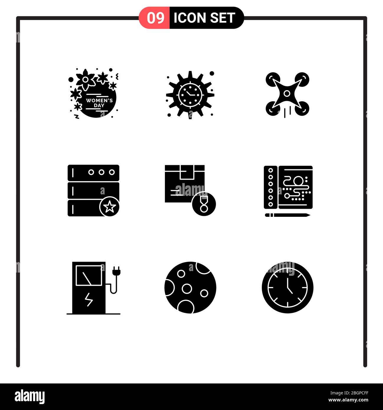 Project server image Stock Vector Images - Alamy