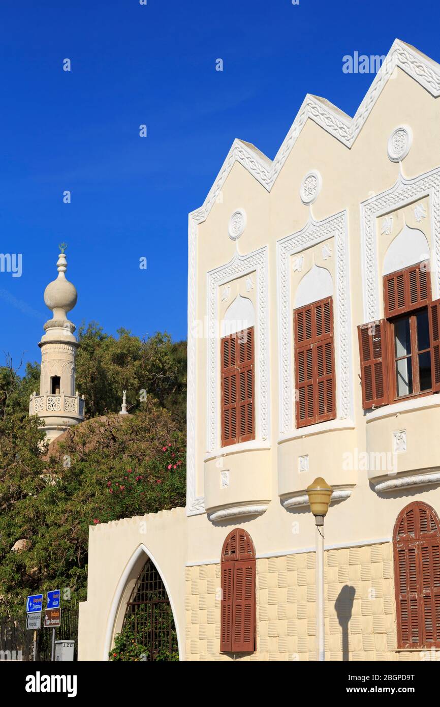 Murat Reis Mosque, Rhodes Island, Greece, Europe Stock Photo - Alamy
