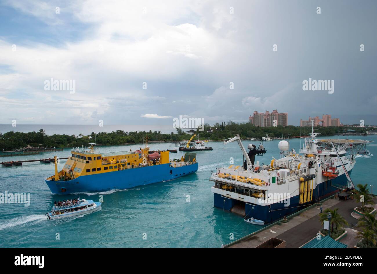 Nassau caribbean aerial hi-res stock photography and images - Alamy