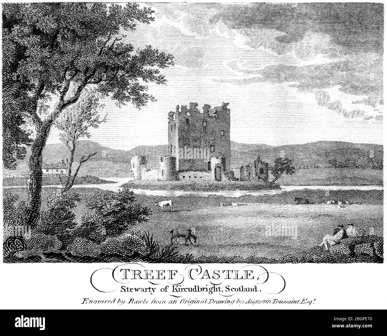 Scotland scottish illustration 1800s Cut Out Stock Images & Pictures ...