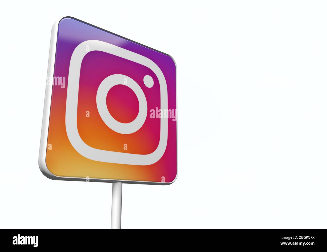 Instagram logo Cut Out Stock Images & Pictures - Alamy