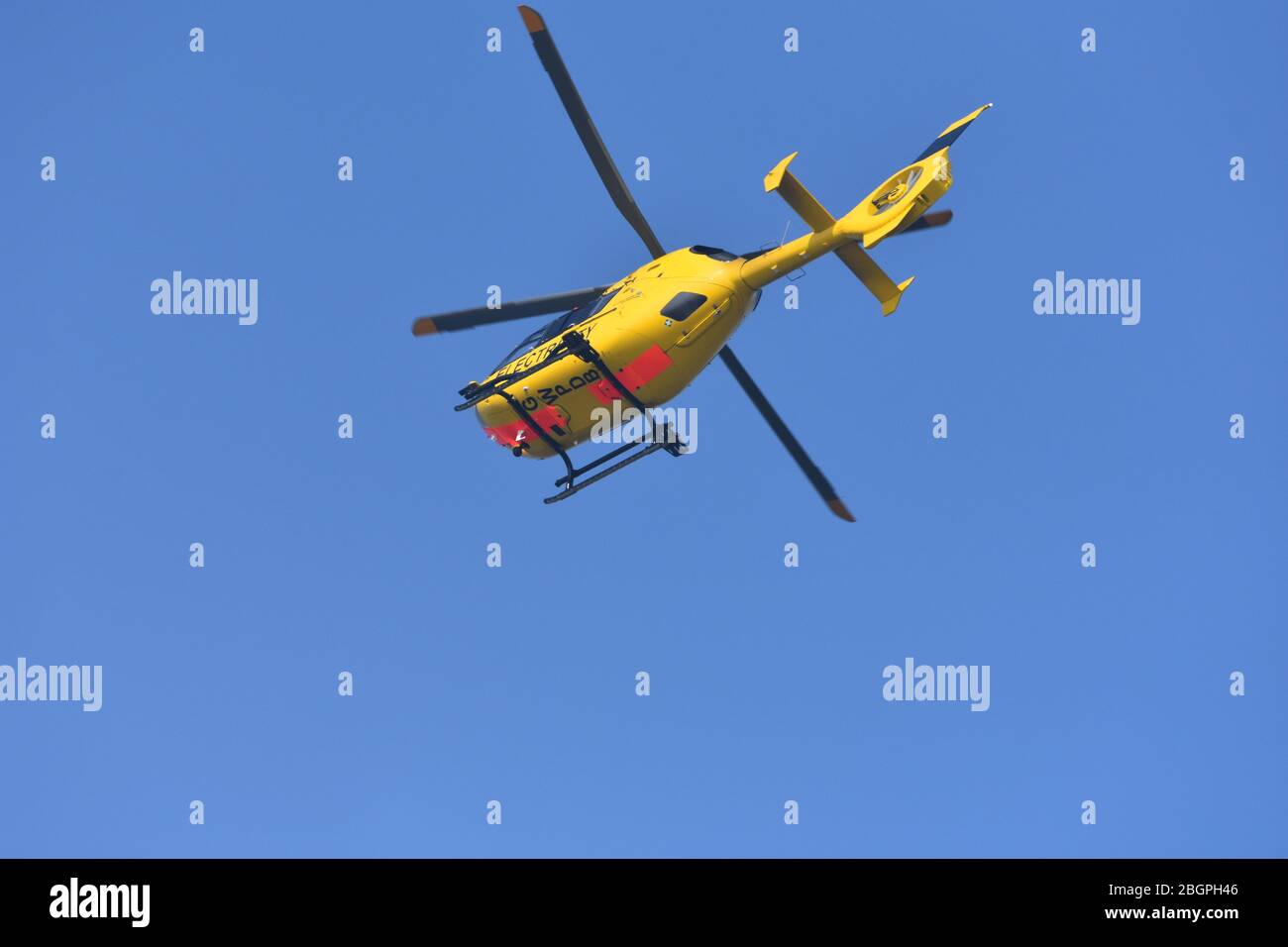 Electricity helicopter bristol hi-res stock photography and images - Alamy