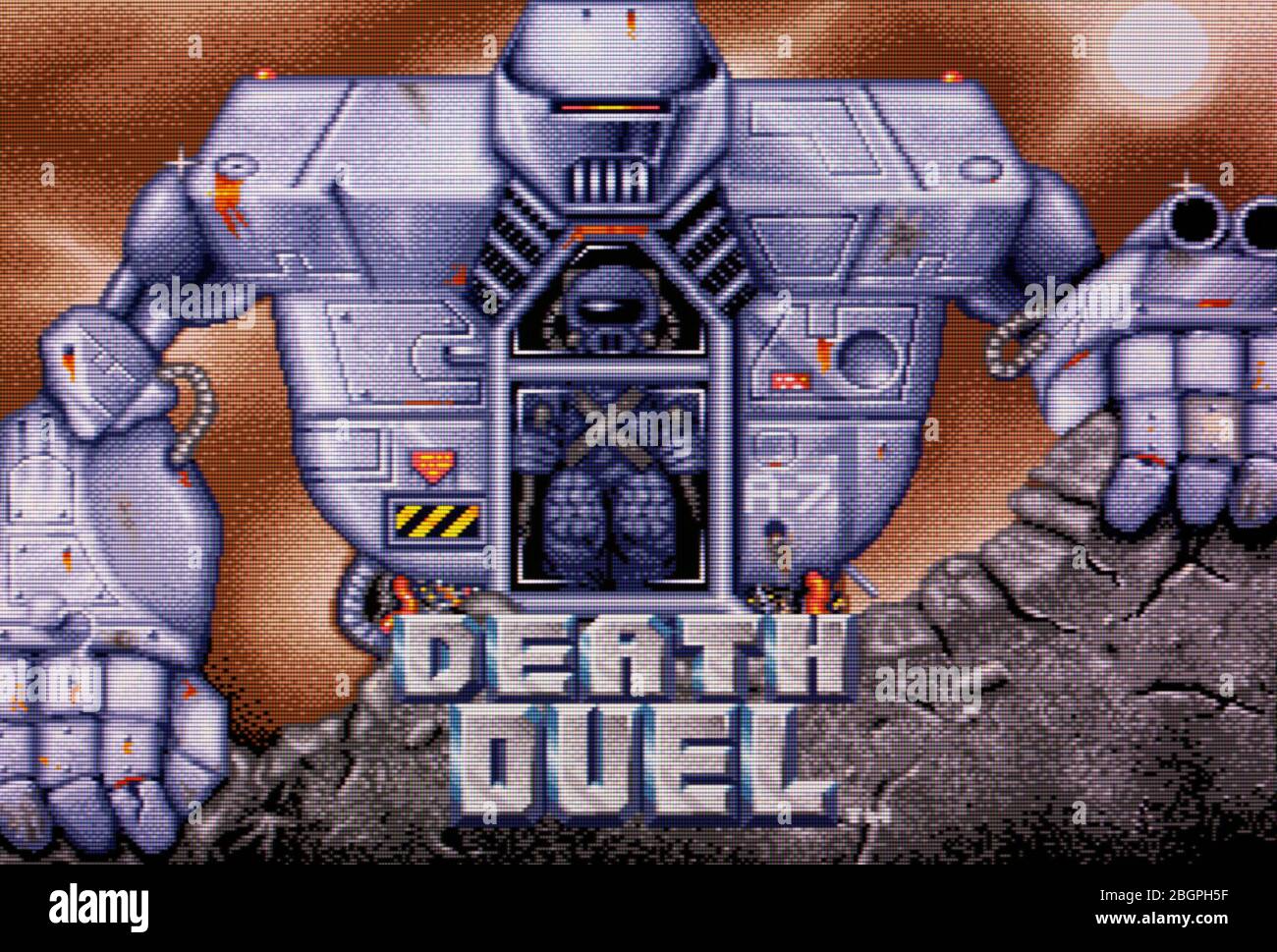 Death Duel - Sega Genesis Mega Drive - Editorial use only Stock Photo ...