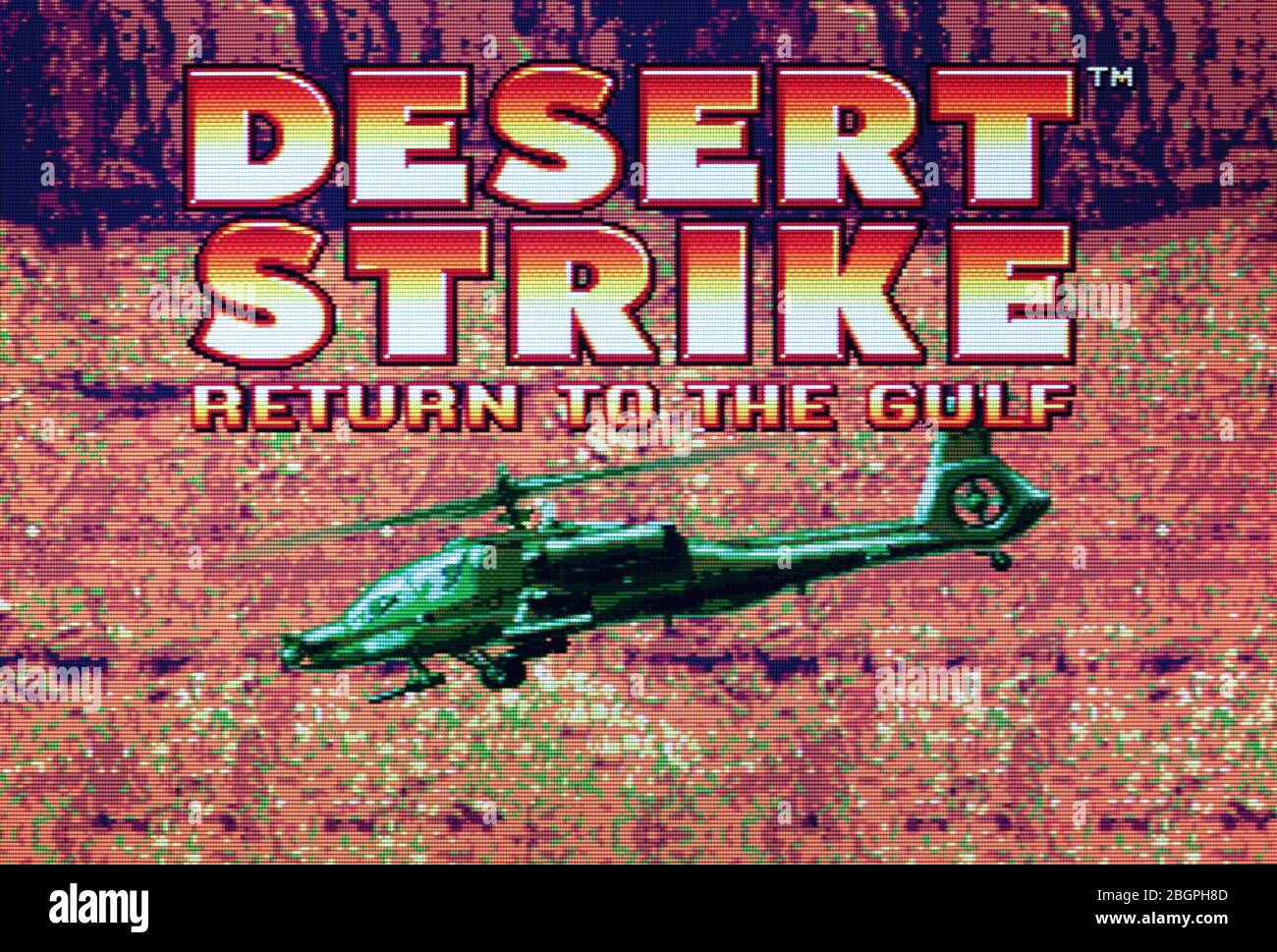 Desert Strike Return to the Gulf - Sega Genesis Mega Drive - Editorial ...