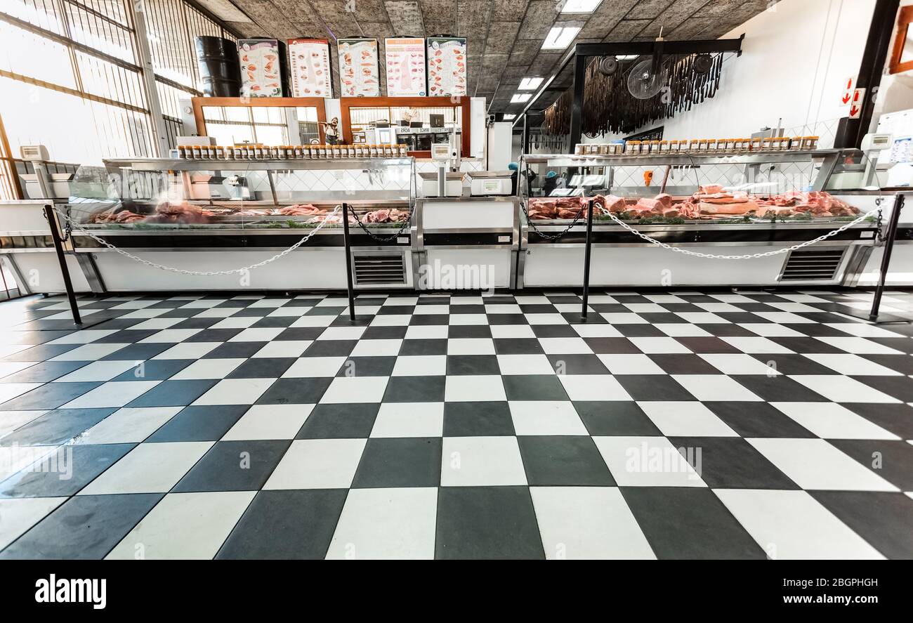 Middleburg, South Africa - February 02, 2015: Interior of an Empty ...