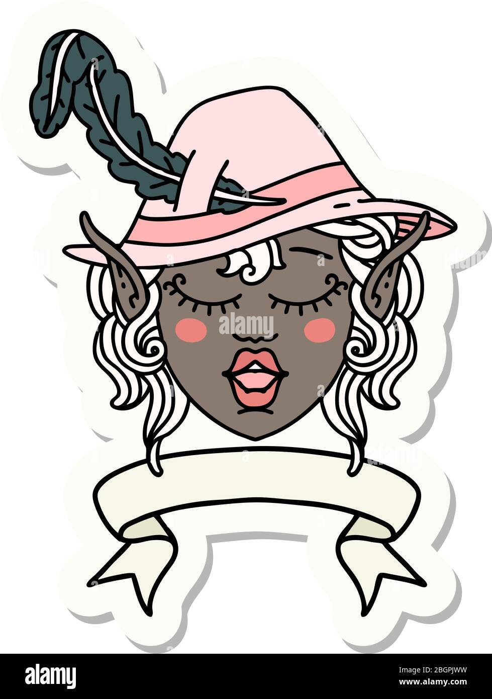 Singing elf Stock Vector Images - Alamy