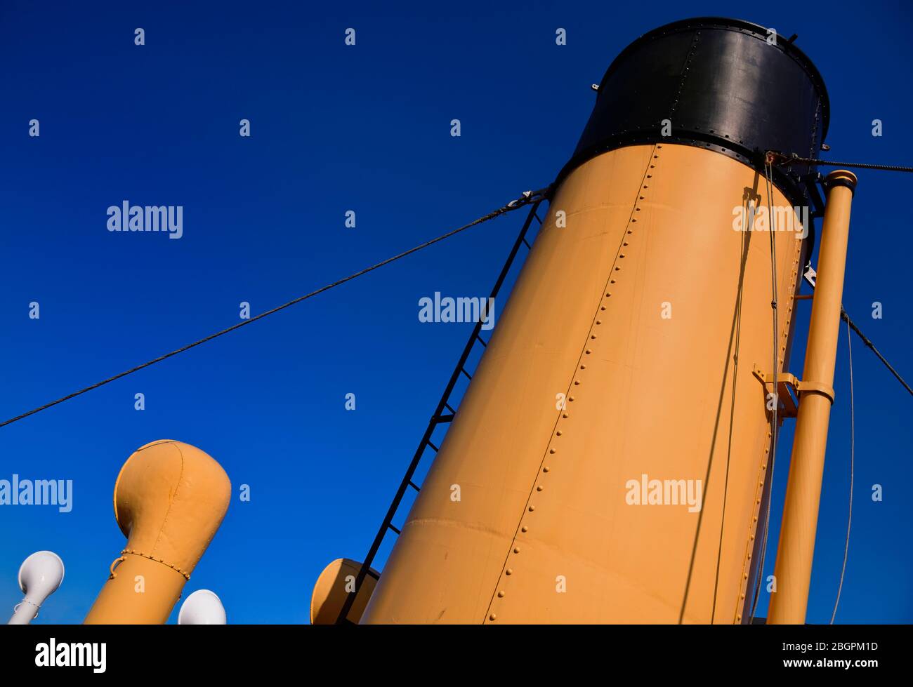 Ireland, County Antrim, Belfast, Titanic Quarter, Funnels of the ...