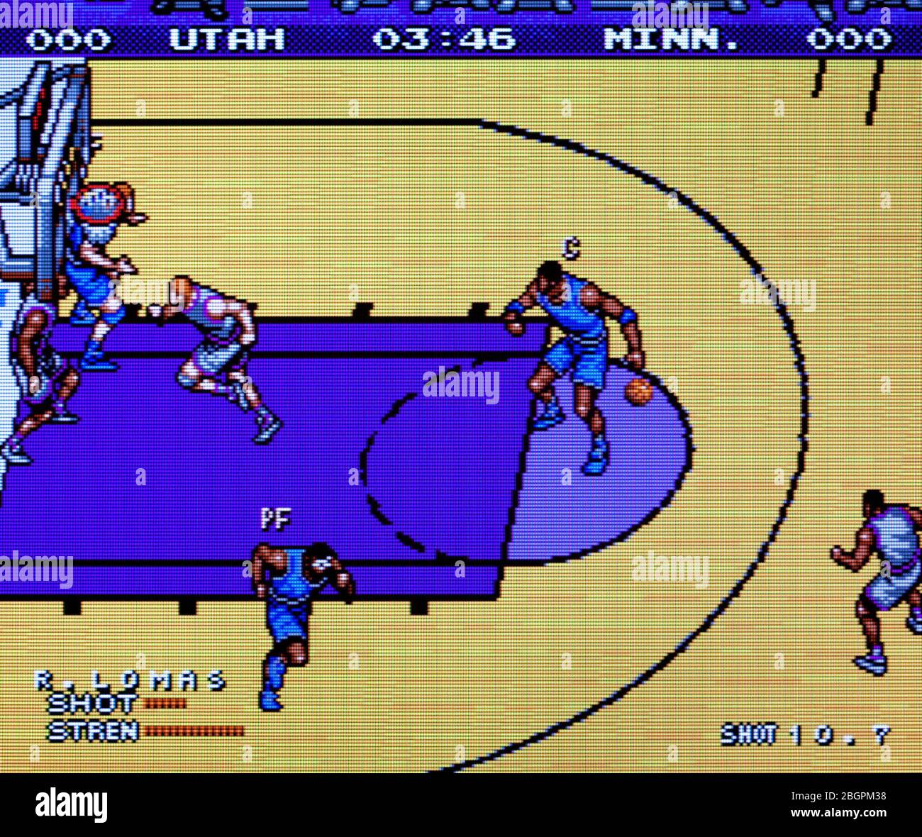 Double Dribble The Playoff Edition - Sega Genesis Mega Drive ...