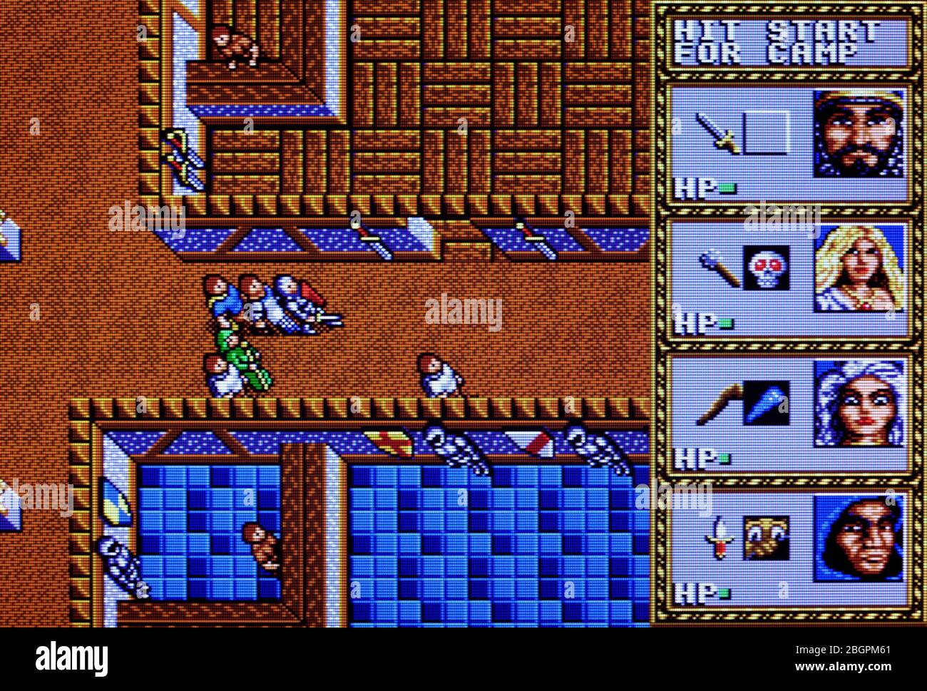 Dungeons & Dragons Warriors of the Eternal Sun - Sega Genesis Mega ...