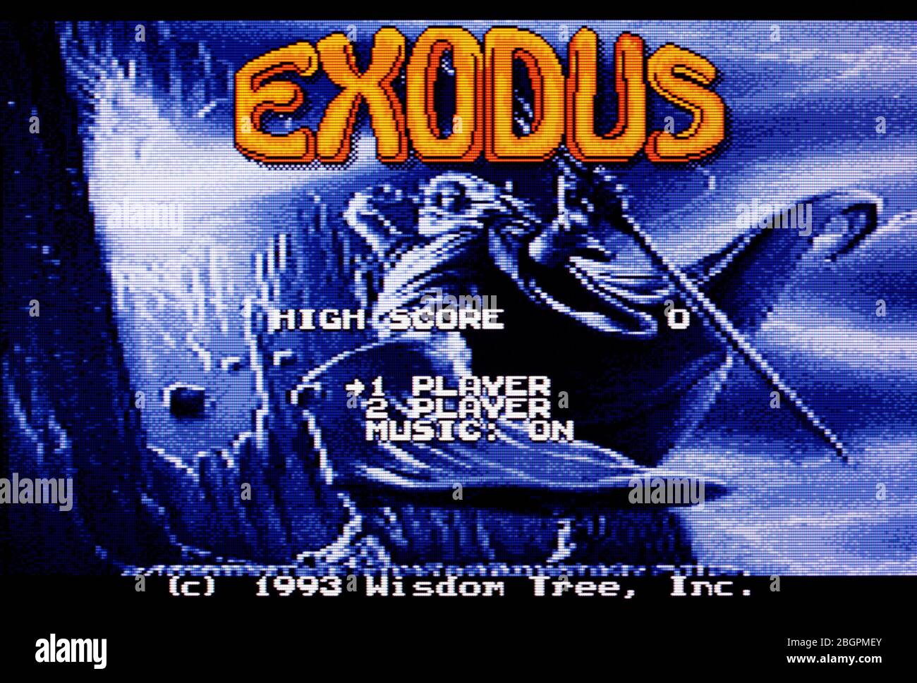Exodus - Sega Genesis Mega Drive - Editorial use only Stock Photo - Alamy