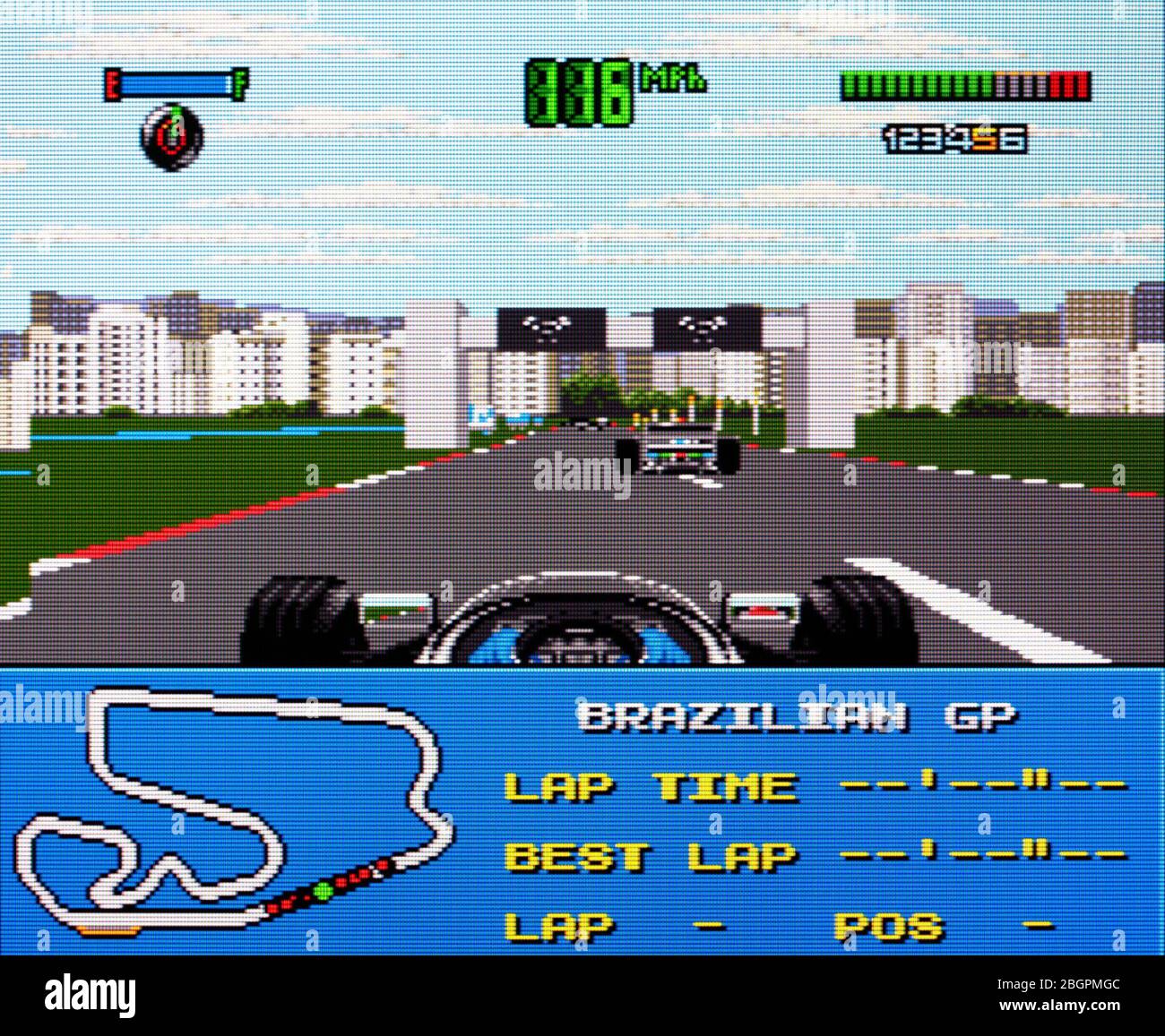 F1 World Championship Edition - Sega Genesis Mega Drive - Editorial use ...