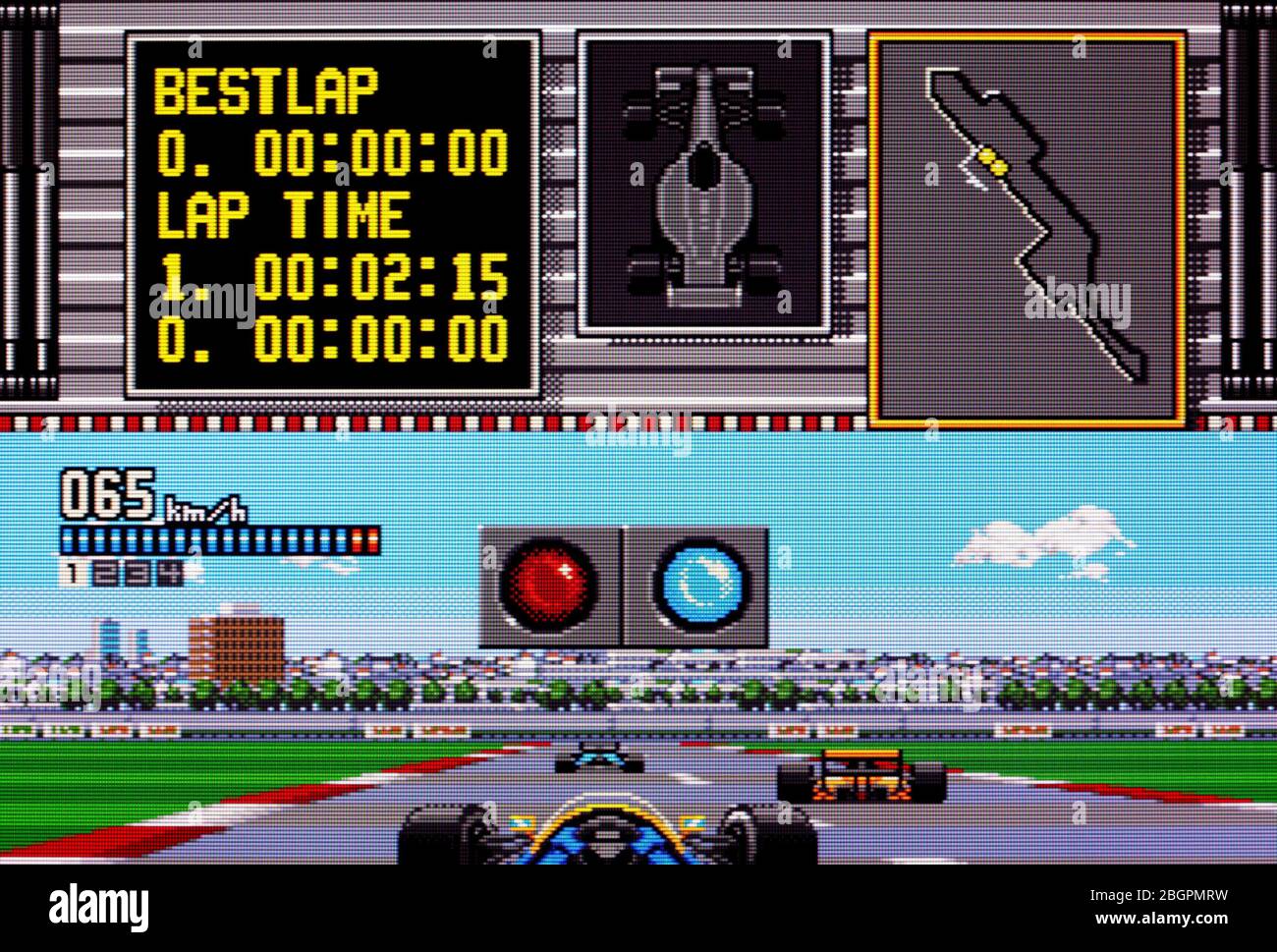 Ferrari Grand Prix Challenge - Sega Genesis Mega Drive - Editorial use ...