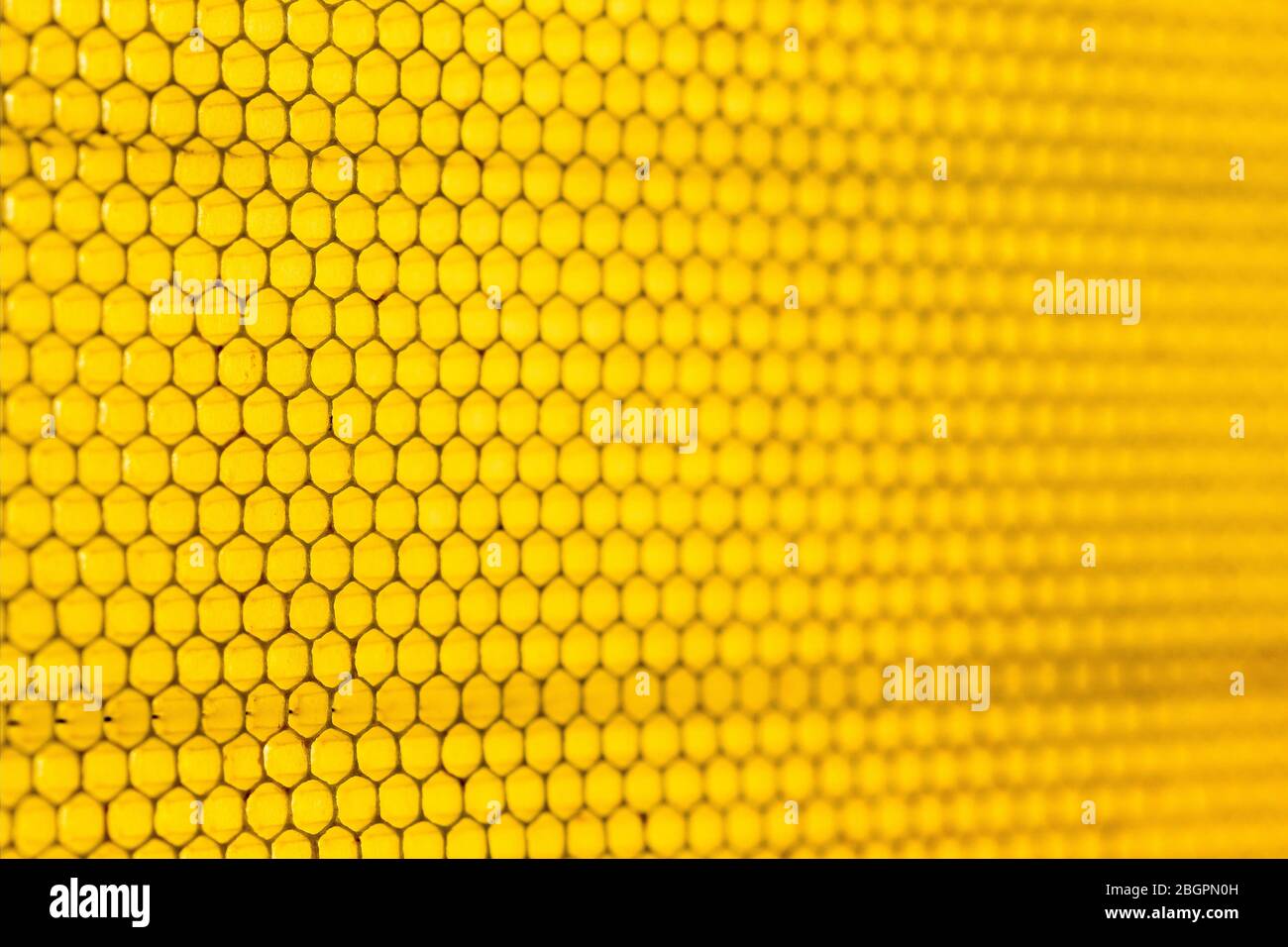 Hexagonal beehive pattern of a honeycomb divider Stock Photo - Alamy