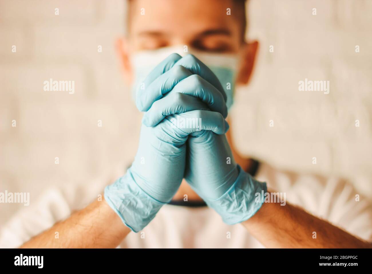 Religion hospital patient hi-res stock photography and images - Alamy