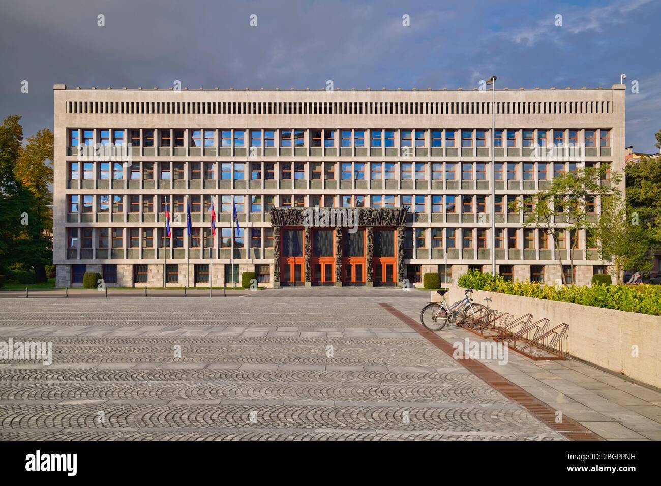 Ljubljana parliament building hi-res stock photography and images - Alamy
