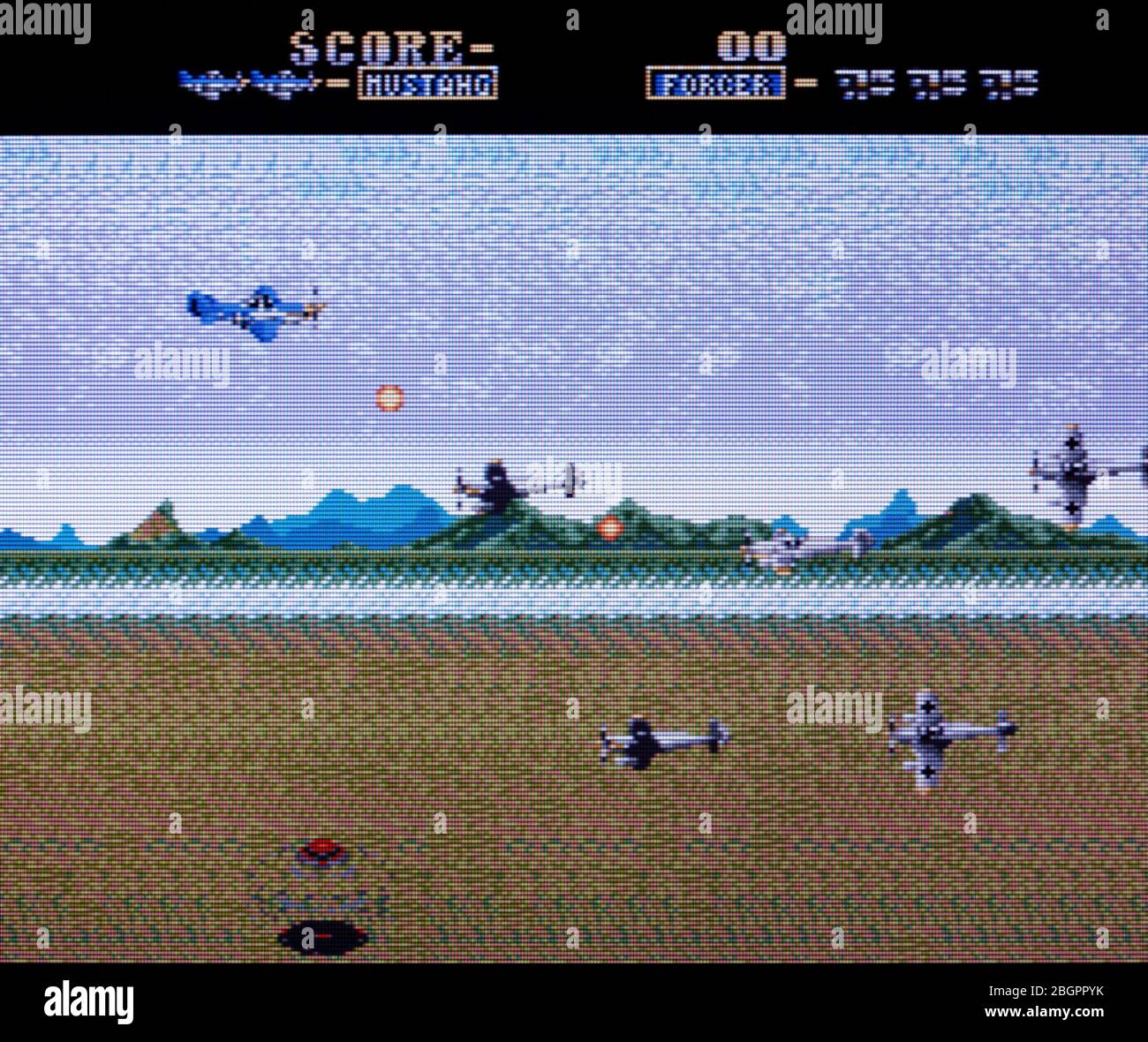 Fire Mustang - Sega Genesis Mega Drive - Editorial use only Stock Photo ...