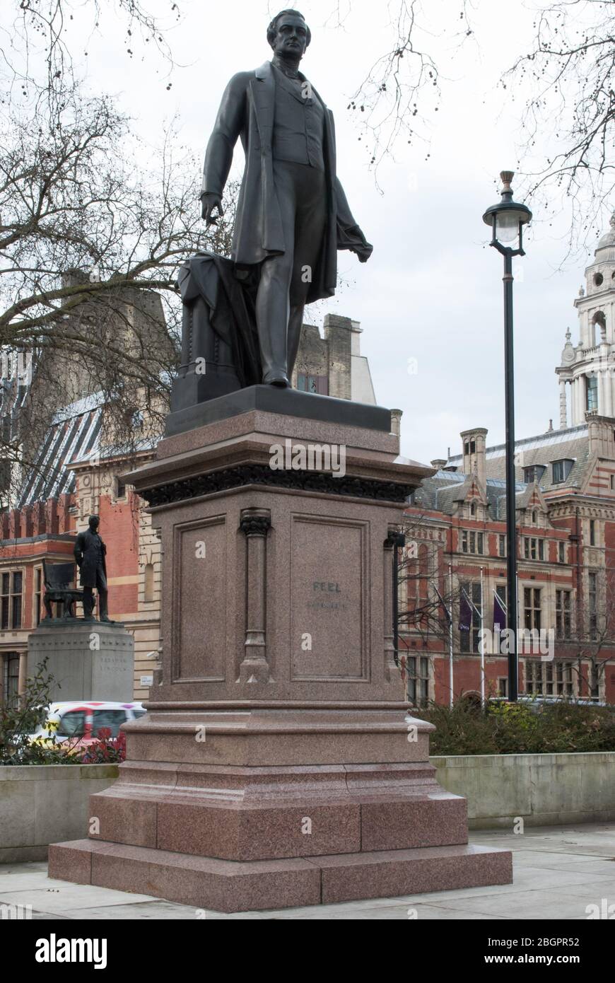 Sir Robert Peel, Statue in Parliament Square, London SW1 by Matthew ...