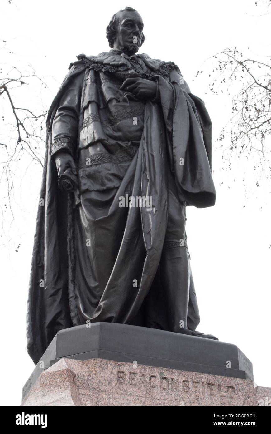 1st Earl of Beaconsfield Statue in Parliament Square, London SW1 by ...