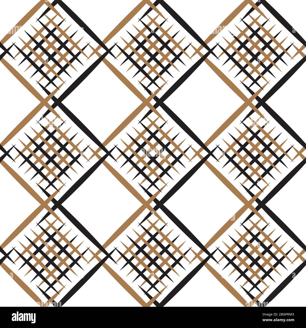 Diagonal lines gride seamless texture, vector fabric pattern background ...