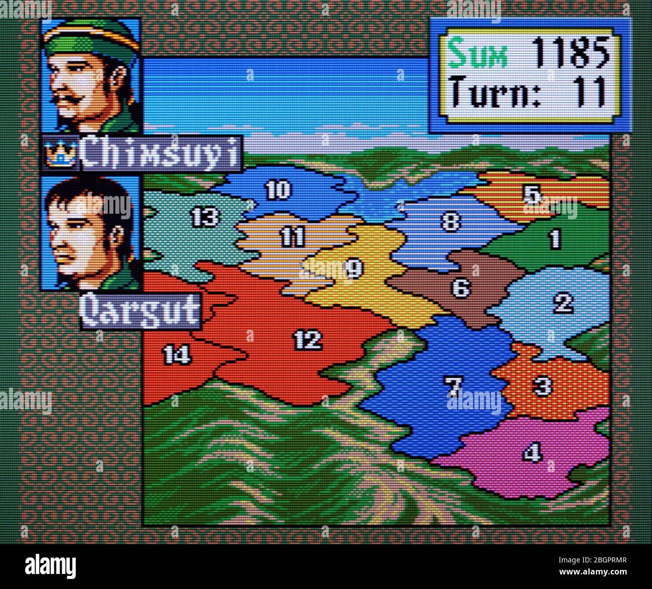 Genghis Khan 2 II Clan of the Gray Wolf - Sega Genesis Mega Drive ...